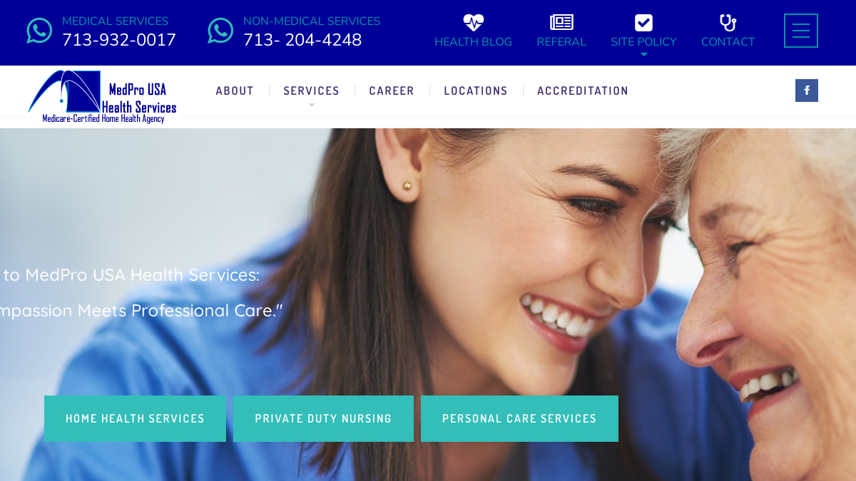MedPro USA Health Services | Home Care in Houston, TX