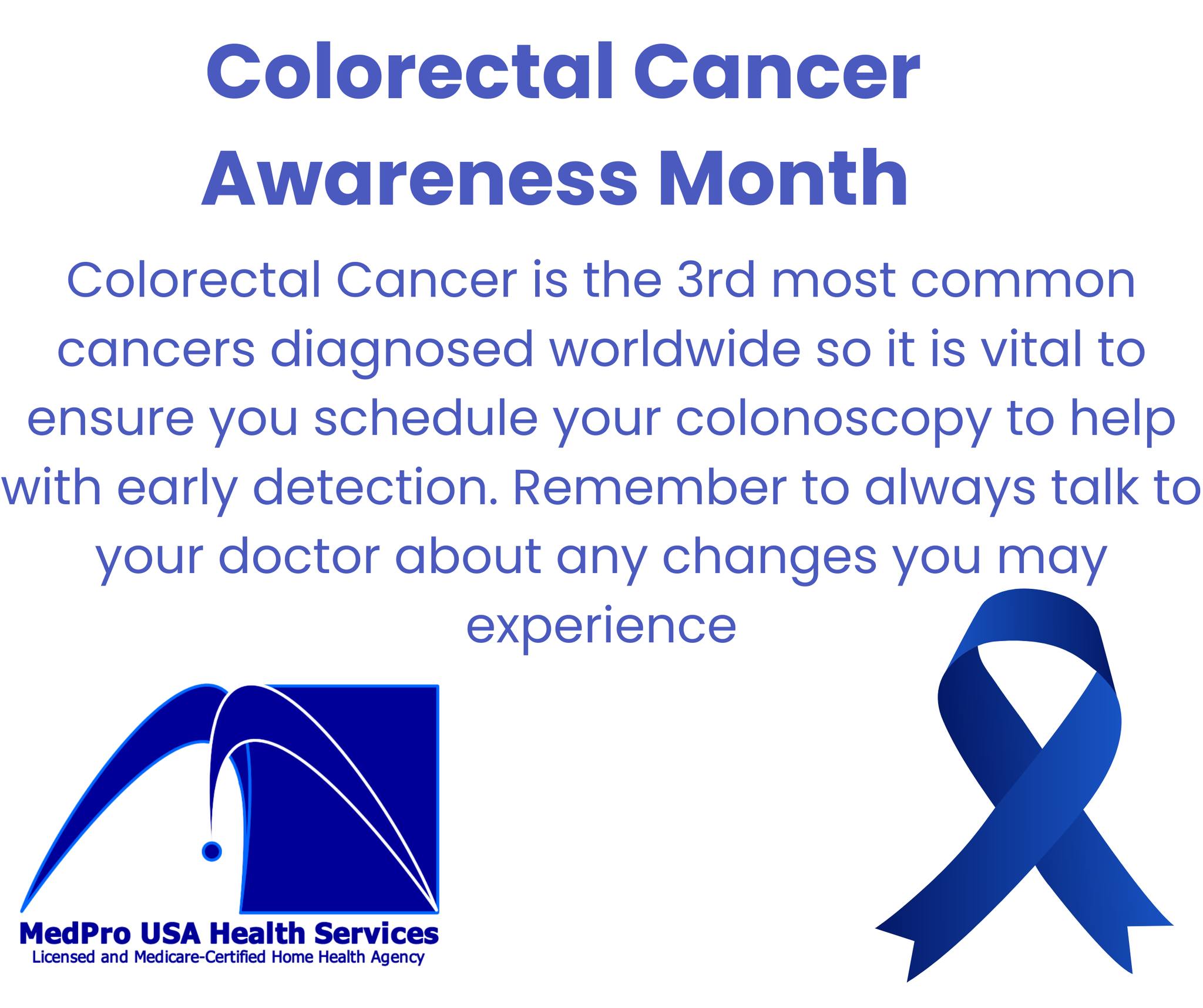 Colorectal Cancer Awareness Month Medpro Usa Health Services